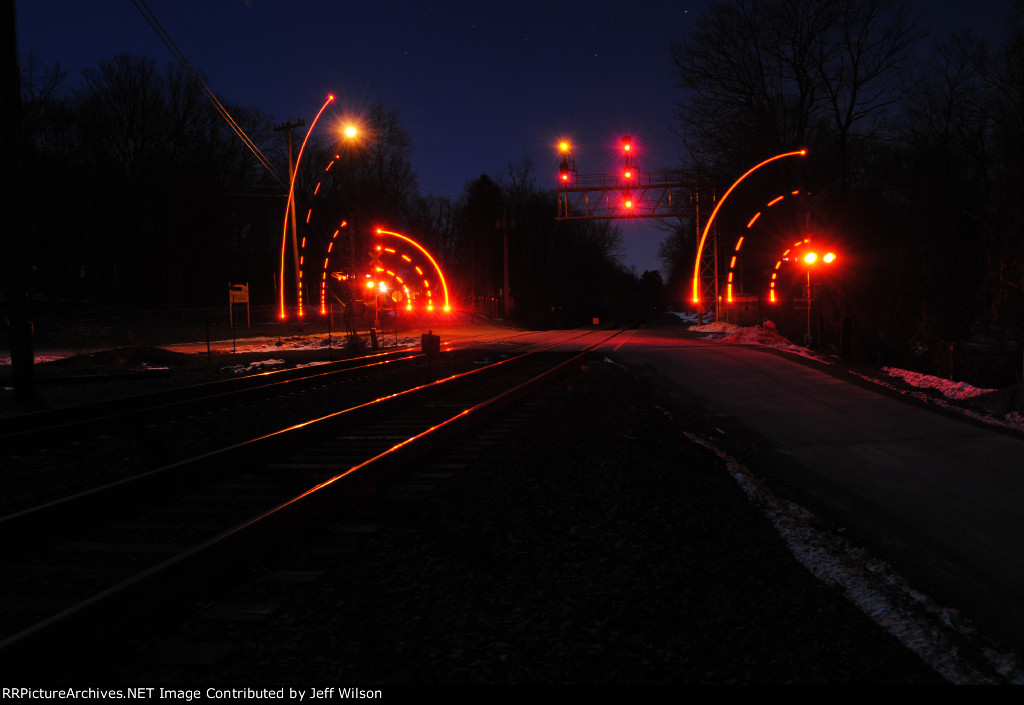 Train Q112 approaching